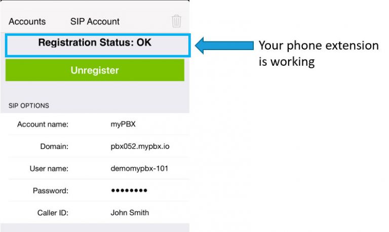 Configuring Zoiper on an iPhone or Apple device